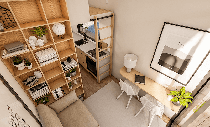 Space-Savvy Living: Tiny House Plan Ideas Paired with Stylish Home Déc ...
