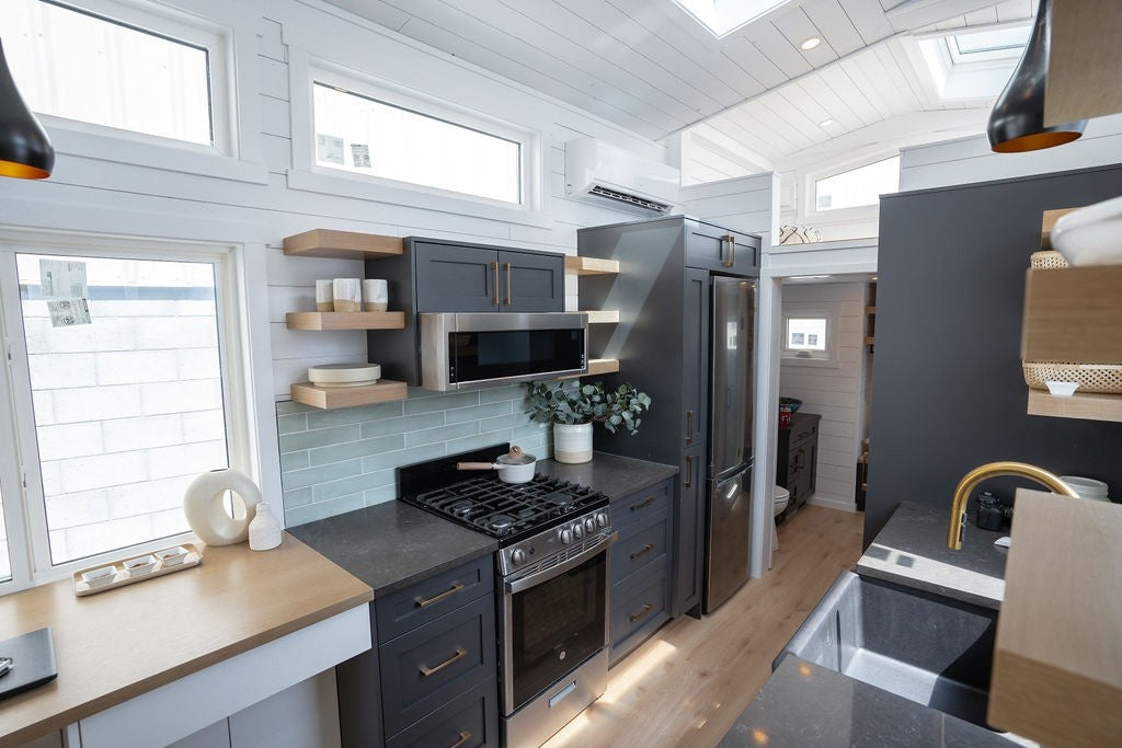 Luxury Tiny Home Kitchens Most Luxury Tiny Home Build Start To Finish