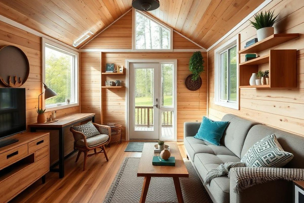 Maximizing Personality in Minimal Spaces: Creative Tiny House Wall Déc ...