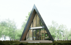 Check Out the Stunning A-Frame Cabin Tiny House Plan – TinyHousePlans.com