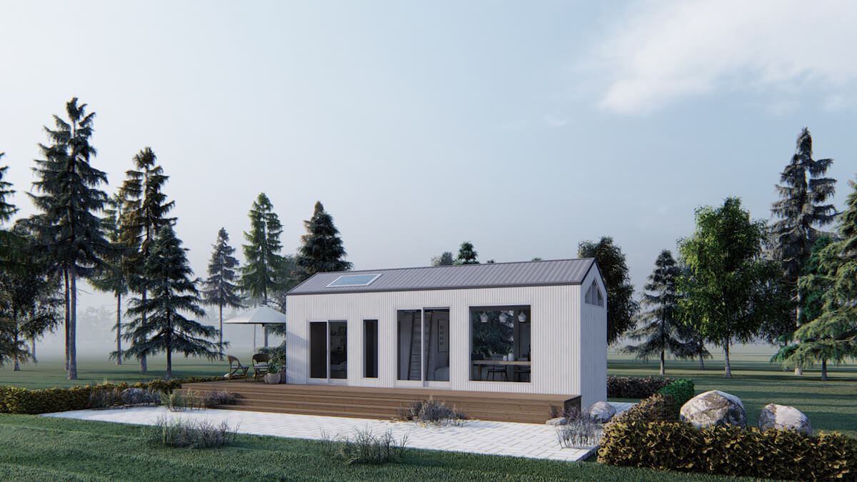 Check Out the Stunning Nordic Cottage (Pre-Order) Tiny House Plan ...